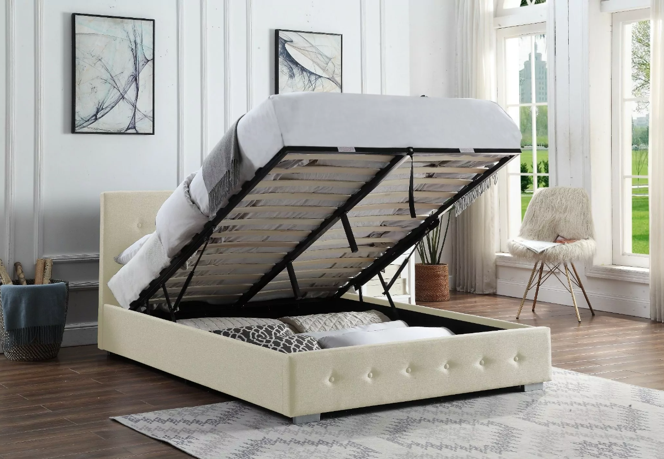 King bed set up store